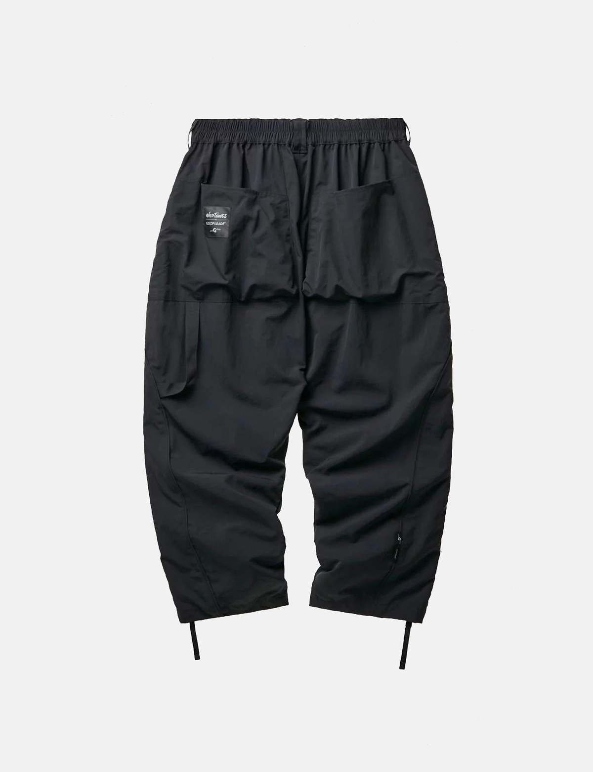 GOOPiMADE x WildThings 2-Way Zip Track Pants - Deep Well Navy Blue ...