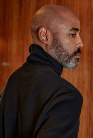 about companions noam half zip jumper - black | Garmentory