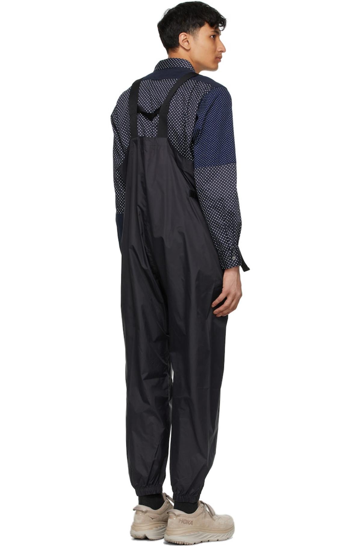 Engineered Garments Black K-Way Edition Packable Perry 3.0 Overalls ...