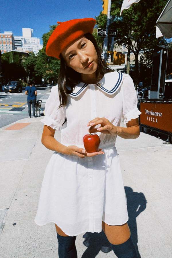 Cloak & Dagger Sailor Harbor Dress - Ivory | Garmentory