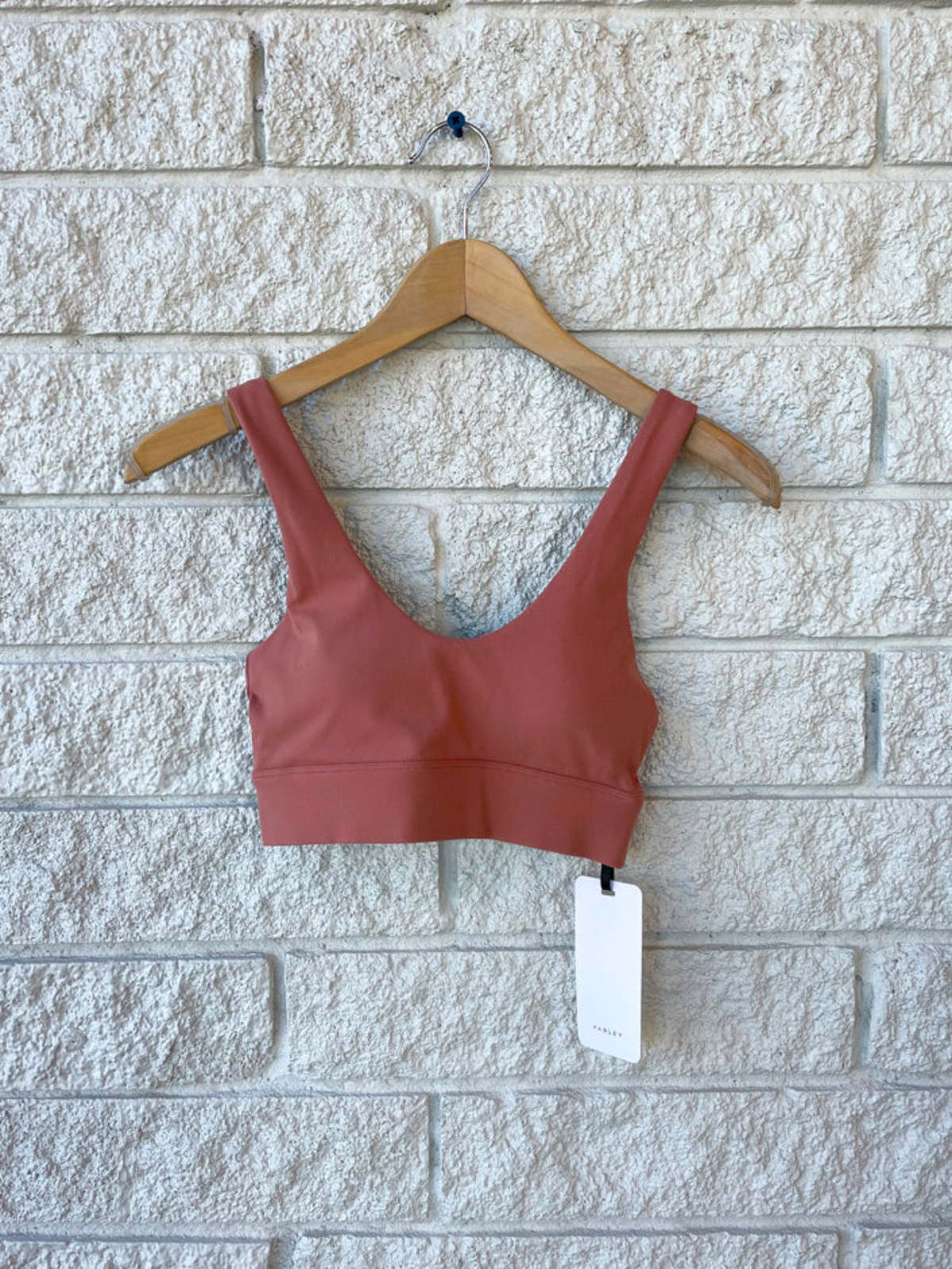 Varley Always Edwards Bra - Cedar Wood | Garmentory