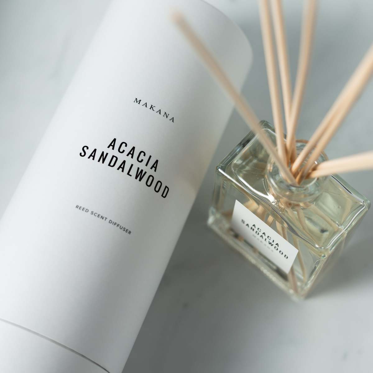 Makana Acacia Sandalwood Reed Diffuser | Garmentory
