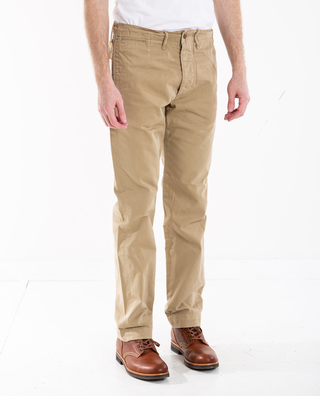 RRL Officer Chino Pant - KHAKI | Garmentory