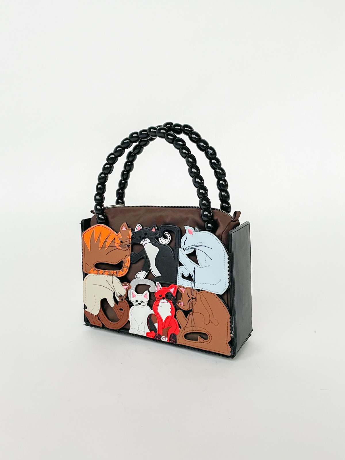 Cat Collage Handbag | Garmentory