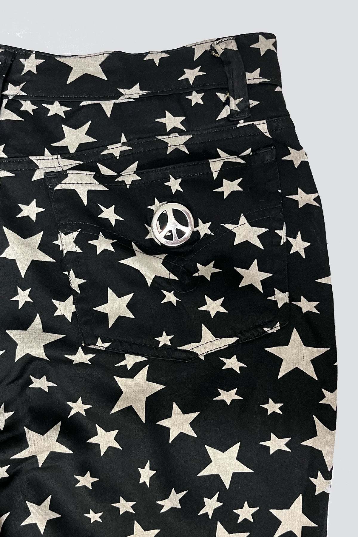 Vintage Moschino Star Pants - Black | Garmentory