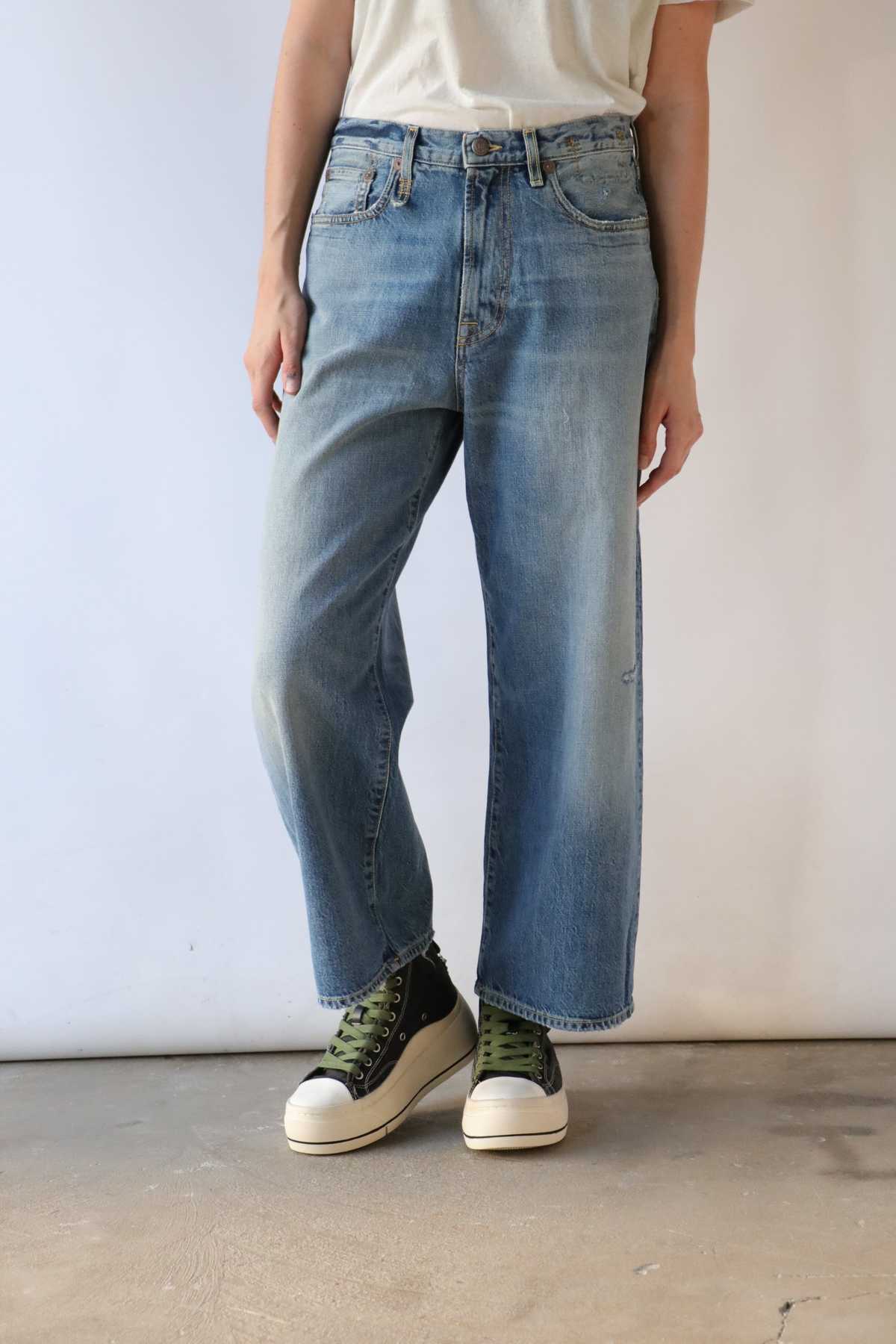 R13 Ankled Darcy Jean - Irving Blue | Garmentory