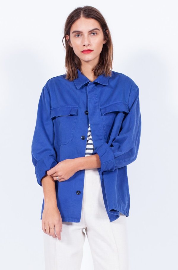 BLUE CHORE JACKET (MED) | Garmentory