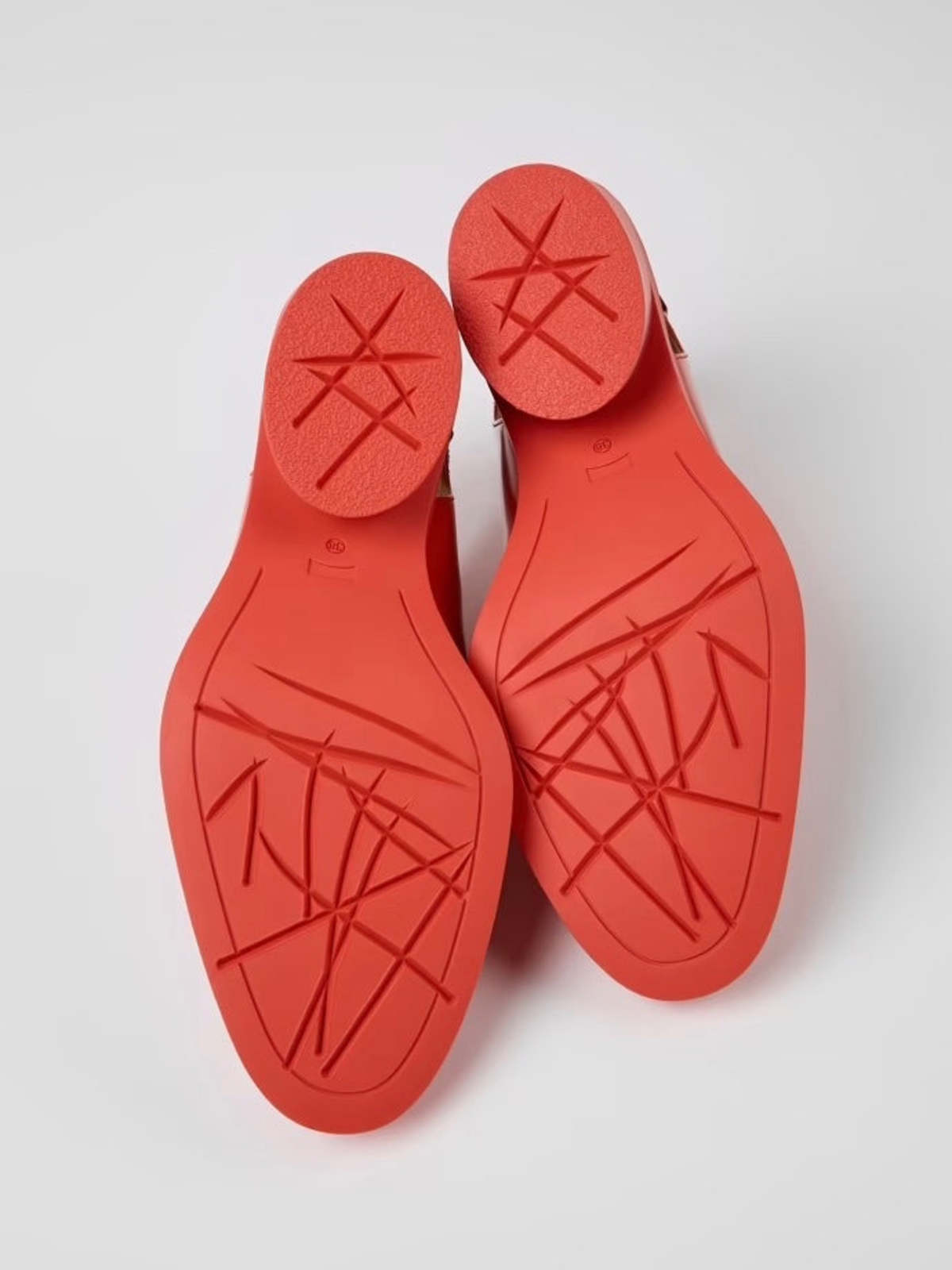 Camper Bonnie Slingback Heels - Bright Red | Garmentory