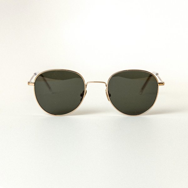 Unisex MONOKEL Rio sunglasses - Gold/Green | Garmentory