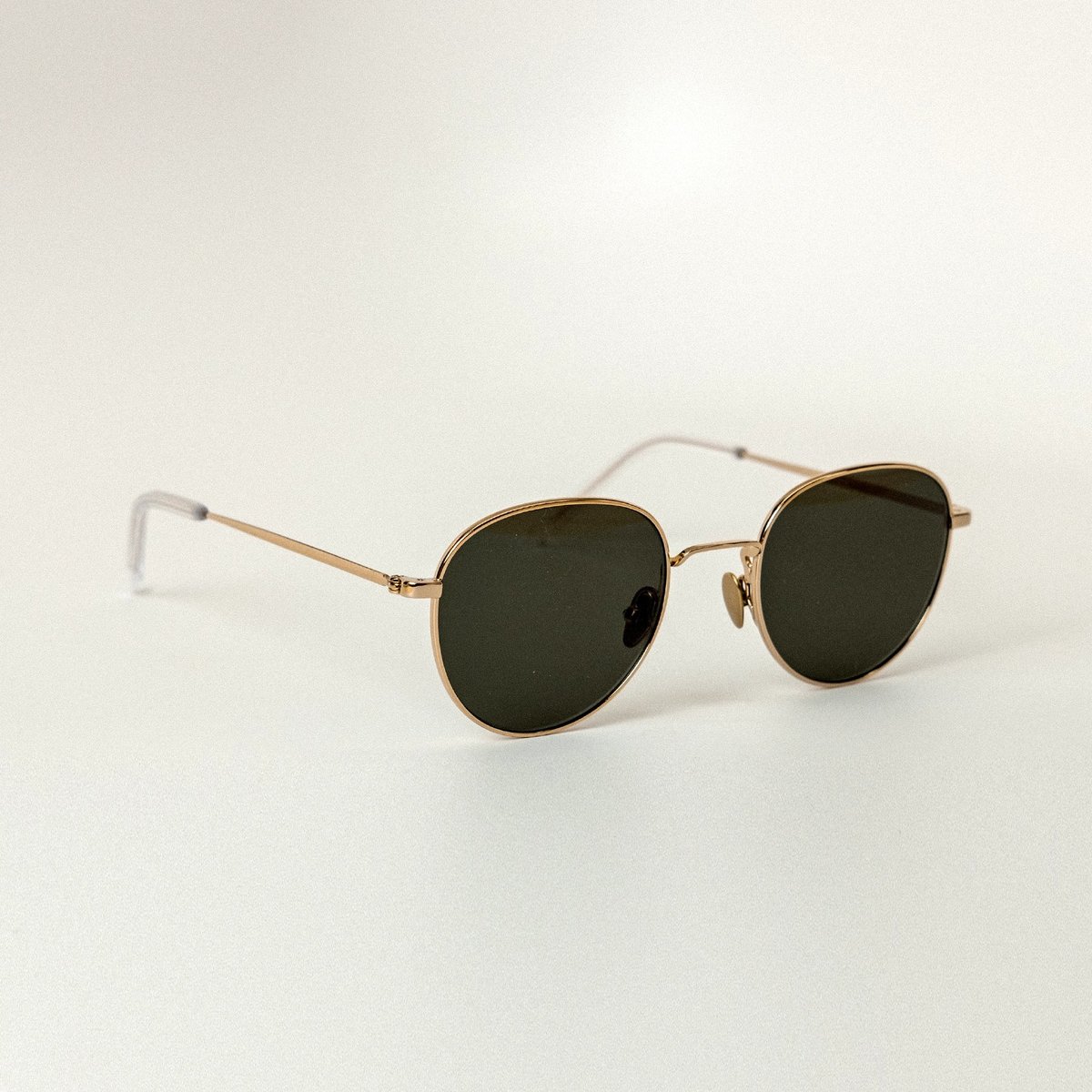 Unisex MONOKEL Rio sunglasses - Gold/Green | Garmentory