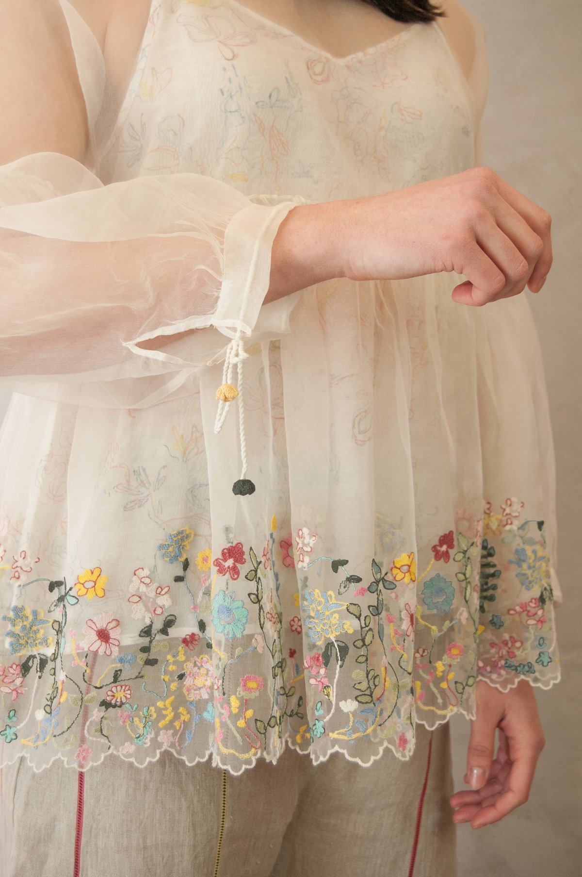 Eka Mallow Top - Natural | Garmentory