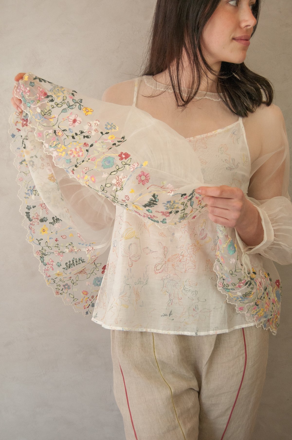 Eka Mallow Top - Natural | Garmentory