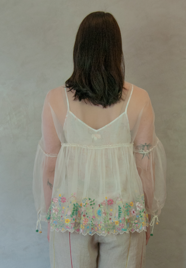 Eka Mallow Top - Natural | Garmentory