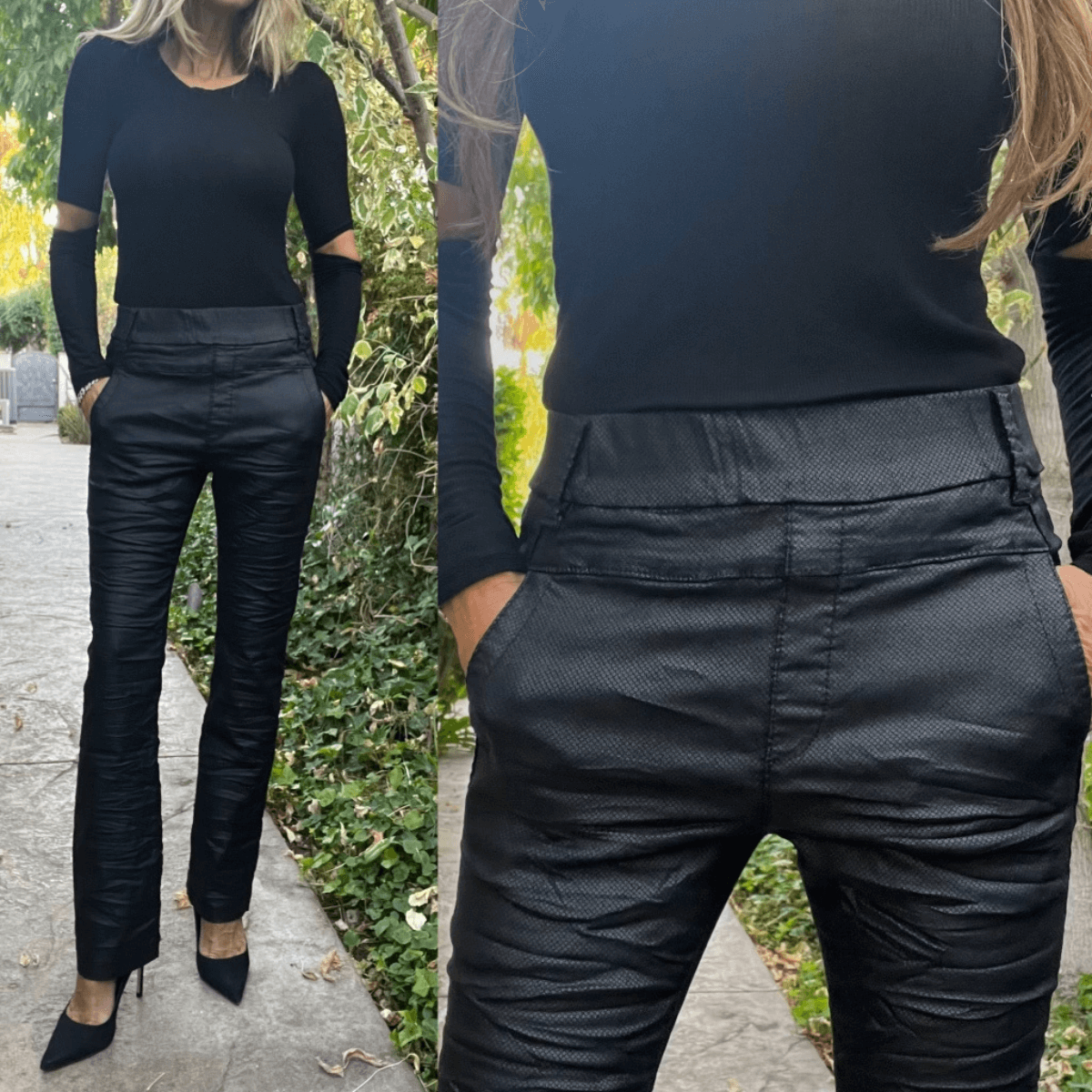 Bevy Flog Miel Pants - Black | Garmentory