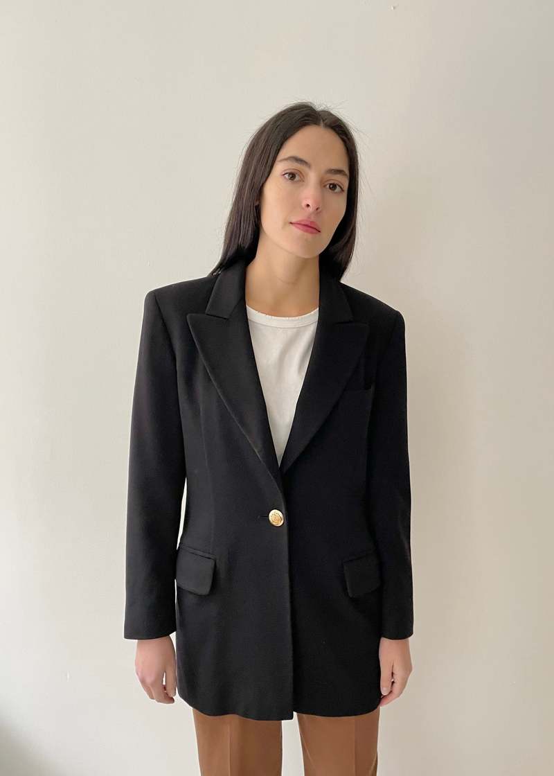 Vintage Escada Cashmere Blazer | Garmentory