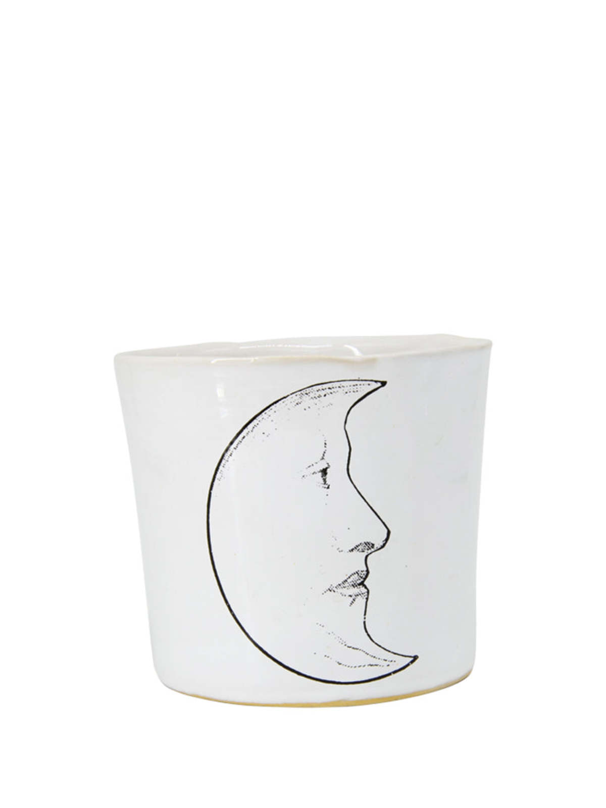 Khn Keramik Big Half Moon Coffee Beaker - White | Garmentory