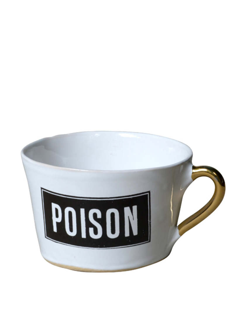 Khn Keramik Poison Mammuth Cup - White/Gold | Garmentory