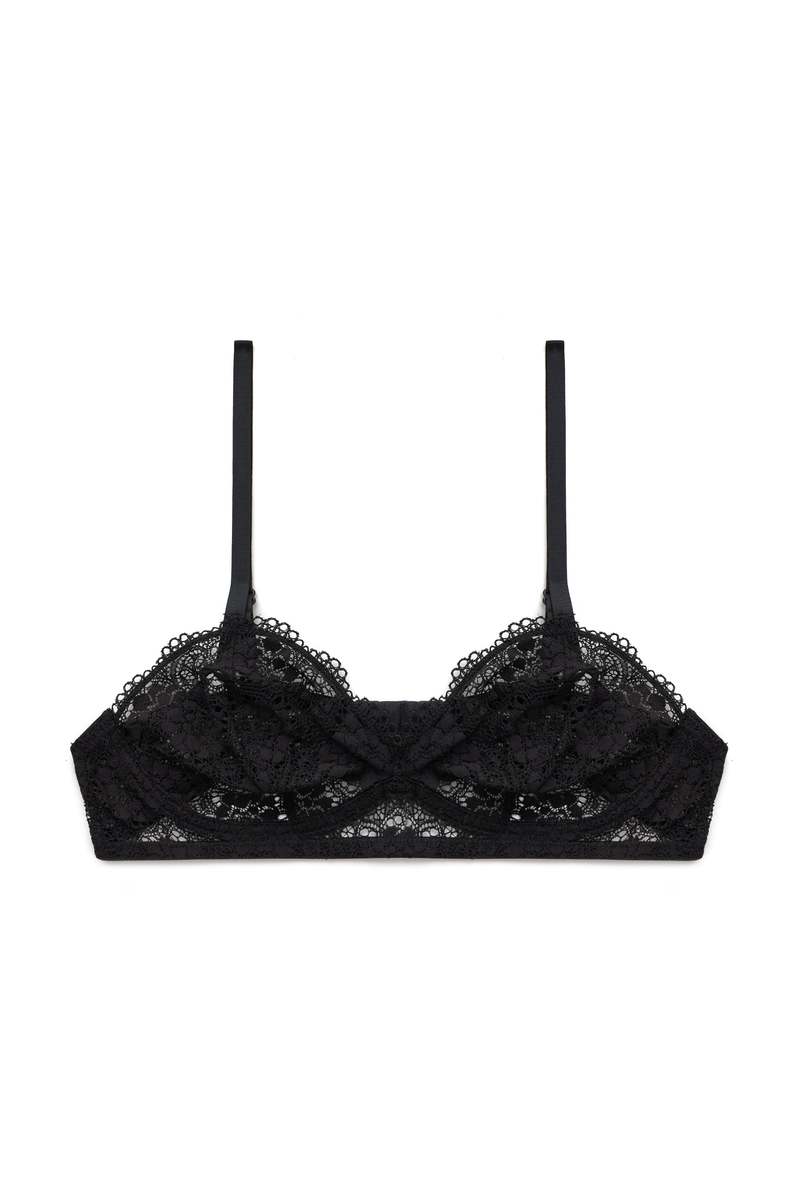 Else Peony Soft Bra - Black | Garmentory