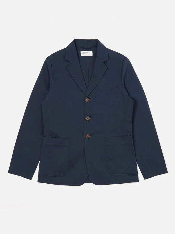 Universal Works London Jacket - Navy Twill | Garmentory