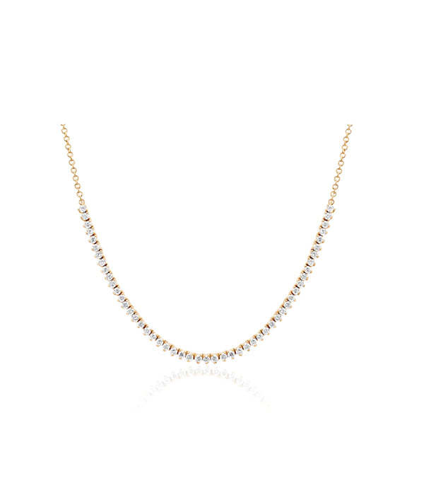 EF Collection Diamond Necklace - 14K Yellow Gold | Garmentory
