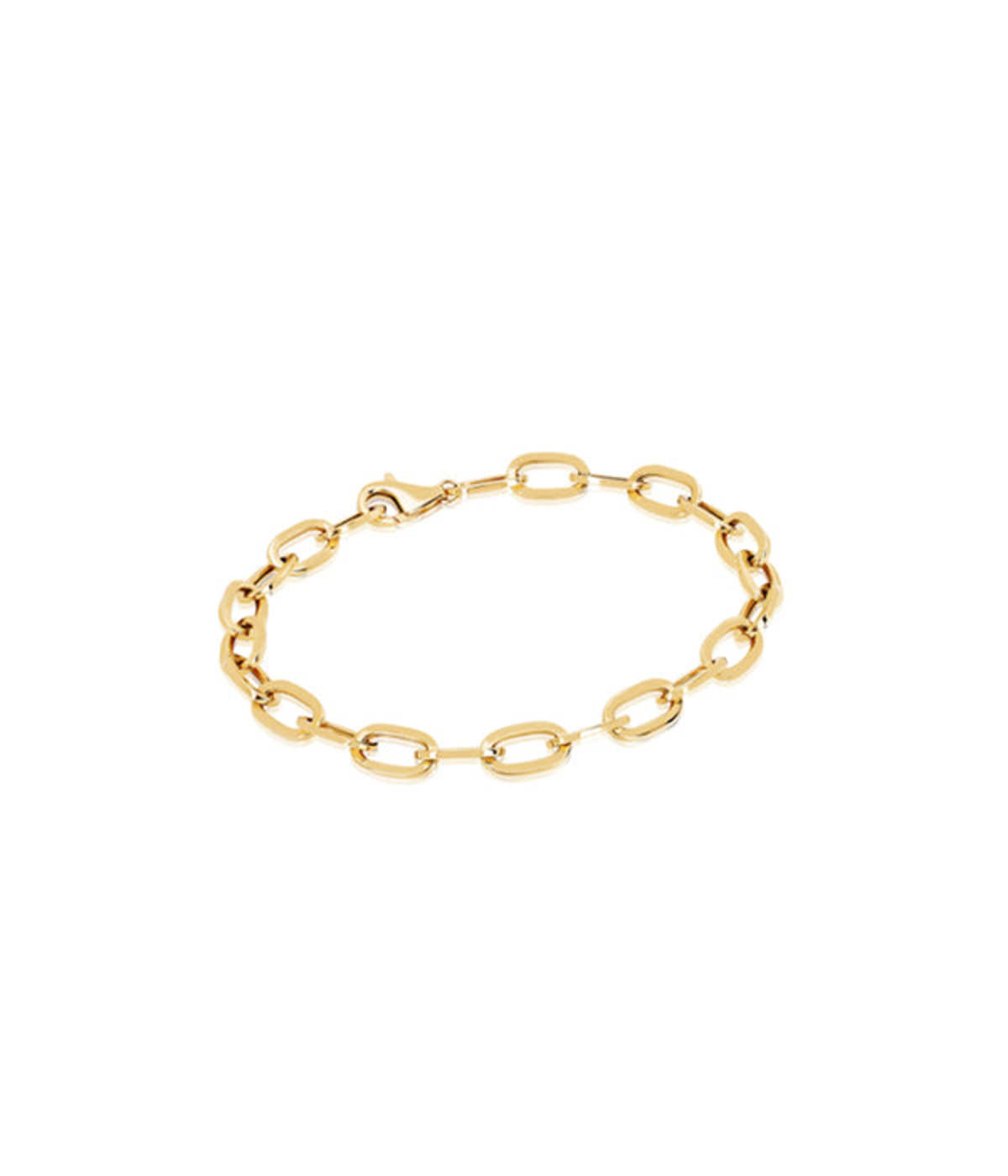 EF Collection Jumbo Link Bracelet - 14K Yellow Gold | Garmentory