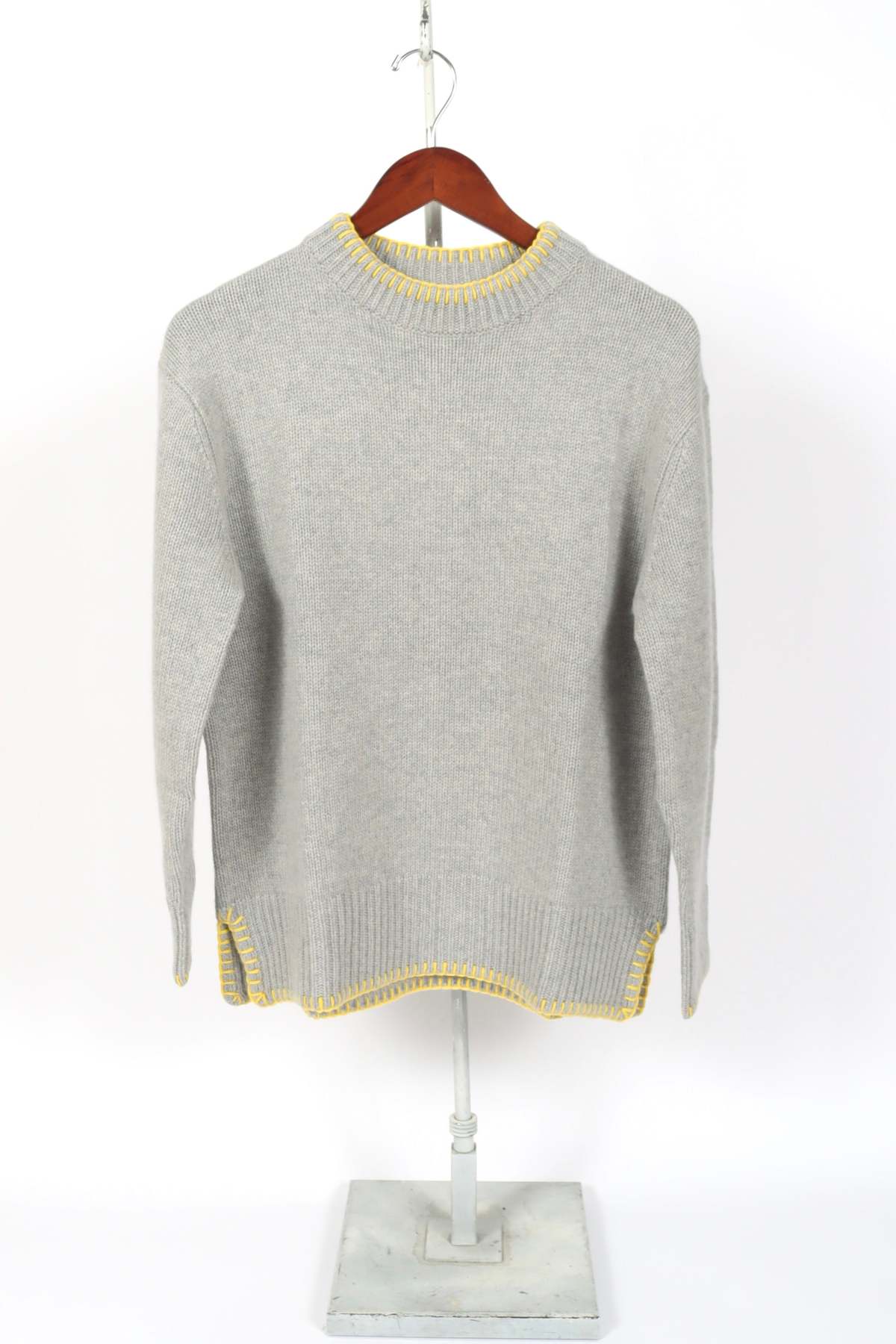 Lisa Yang Agatha Sweater - Dove Grey | Garmentory