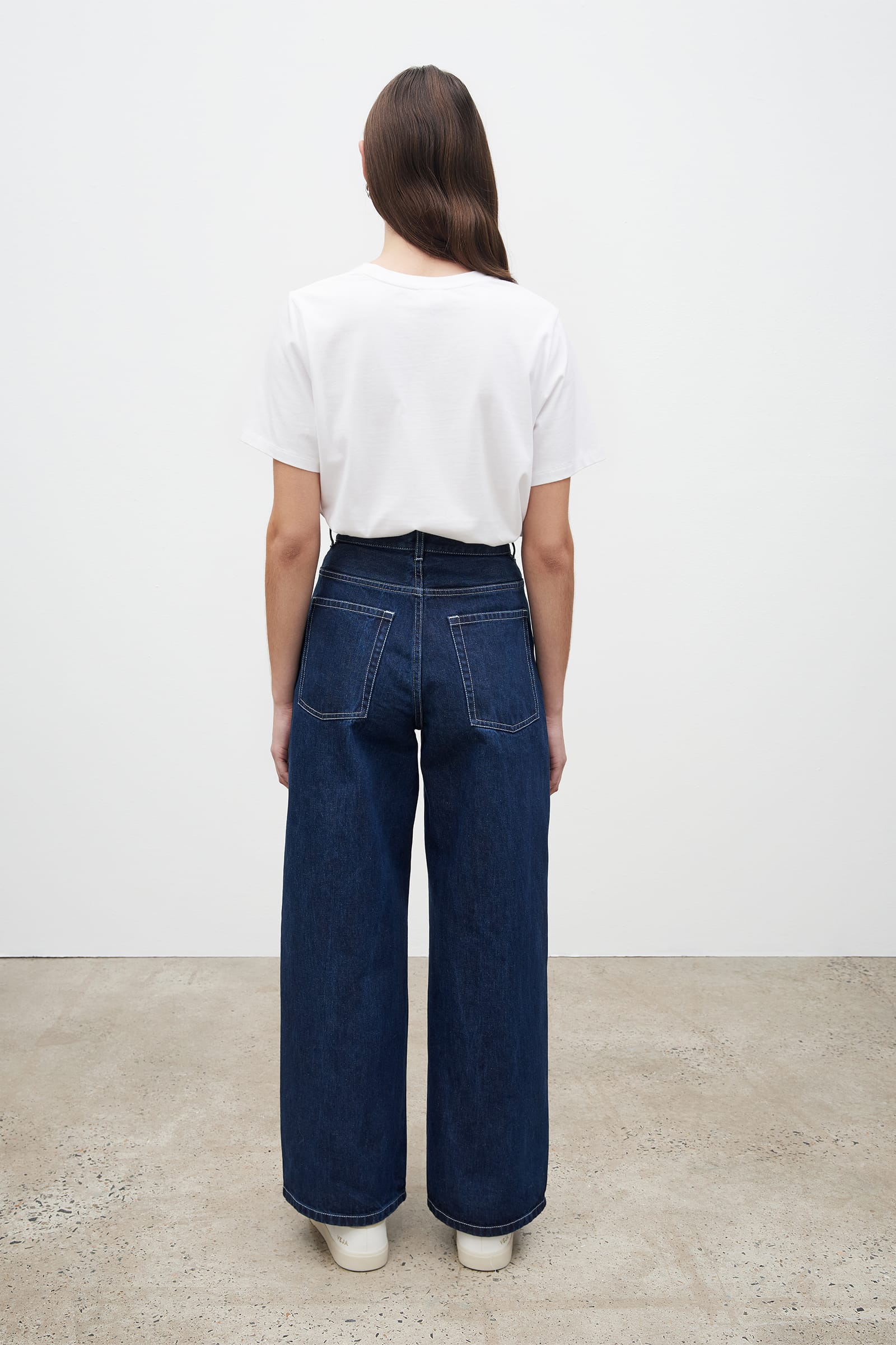 Kowtow Sailor Jeans - indigo denim | Garmentory
