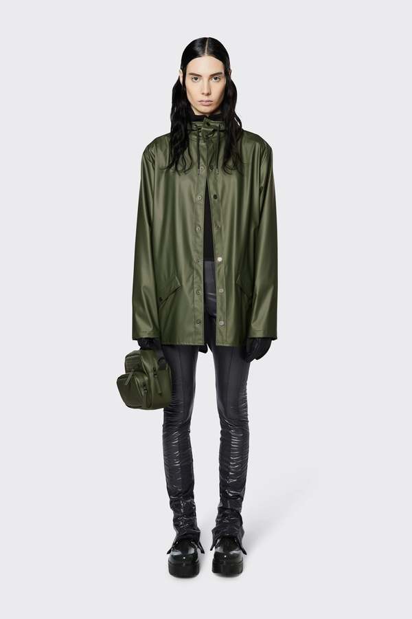 Rains Evergreen Rain Jacket - Green | Garmentory