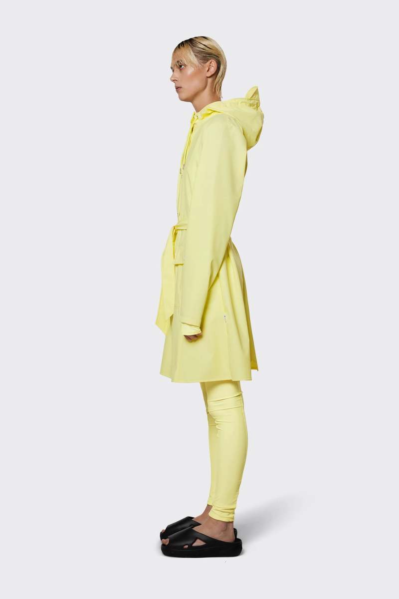 Rains Straw Curve Rain Jacket - Yellow | Garmentory