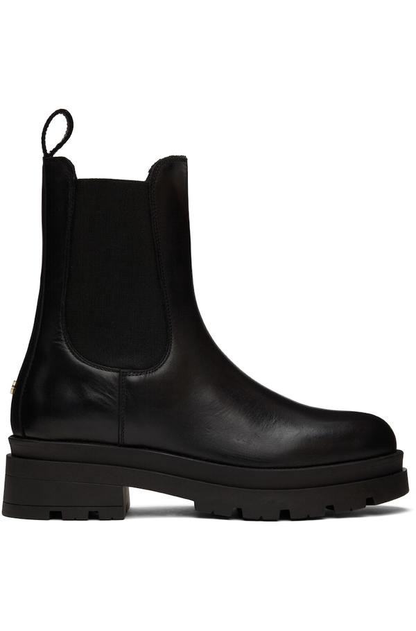 ANINE BING Justine Ankle Boots - Black | Garmentory