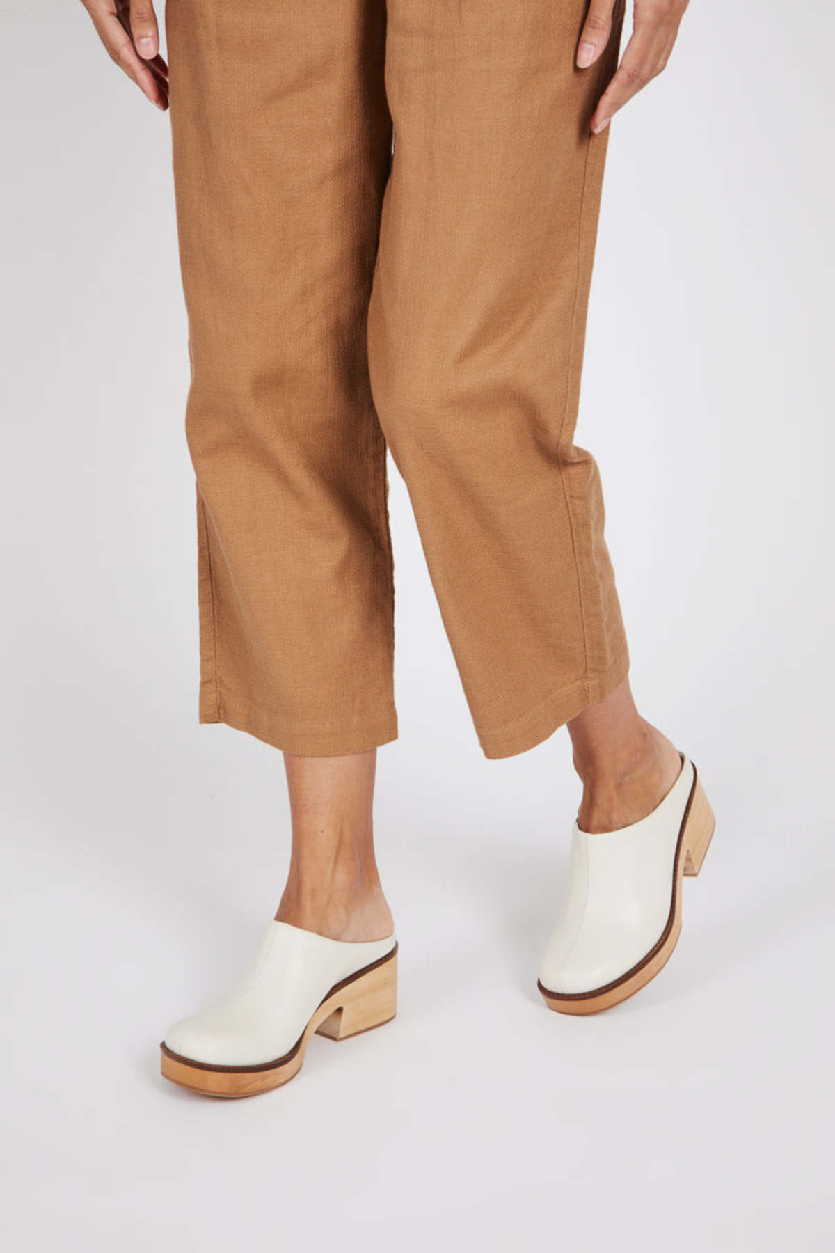 "INTENTIONALLY __________." Tides Clog Mule - Cream | Garmentory