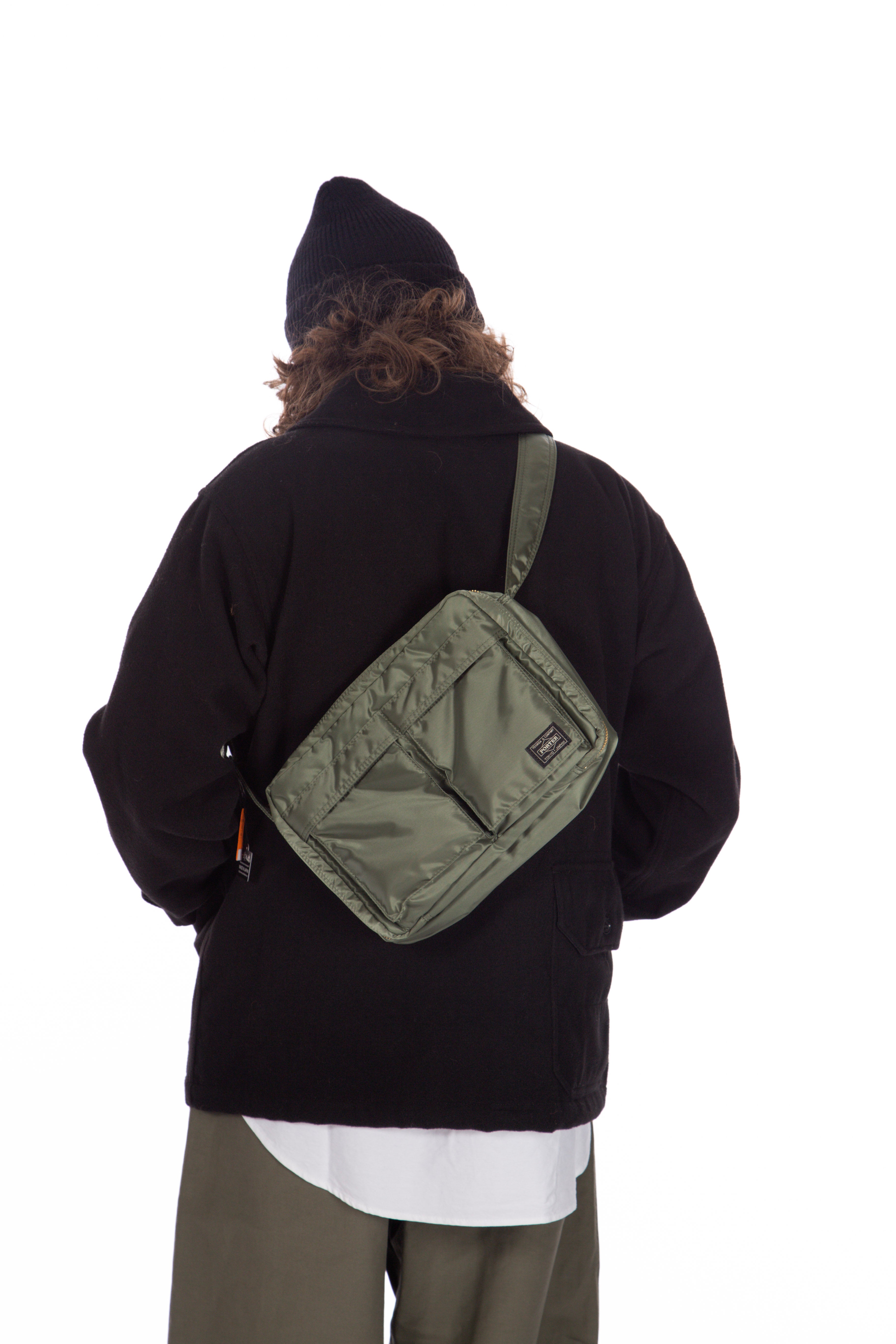 Porter Tanker L Shoulder Bag - Sage Green | Garmentory