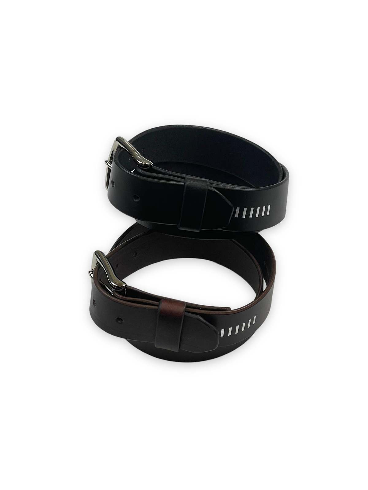 MACHUS Private Label CLASSIC BELT - Black/Cognac | Garmentory