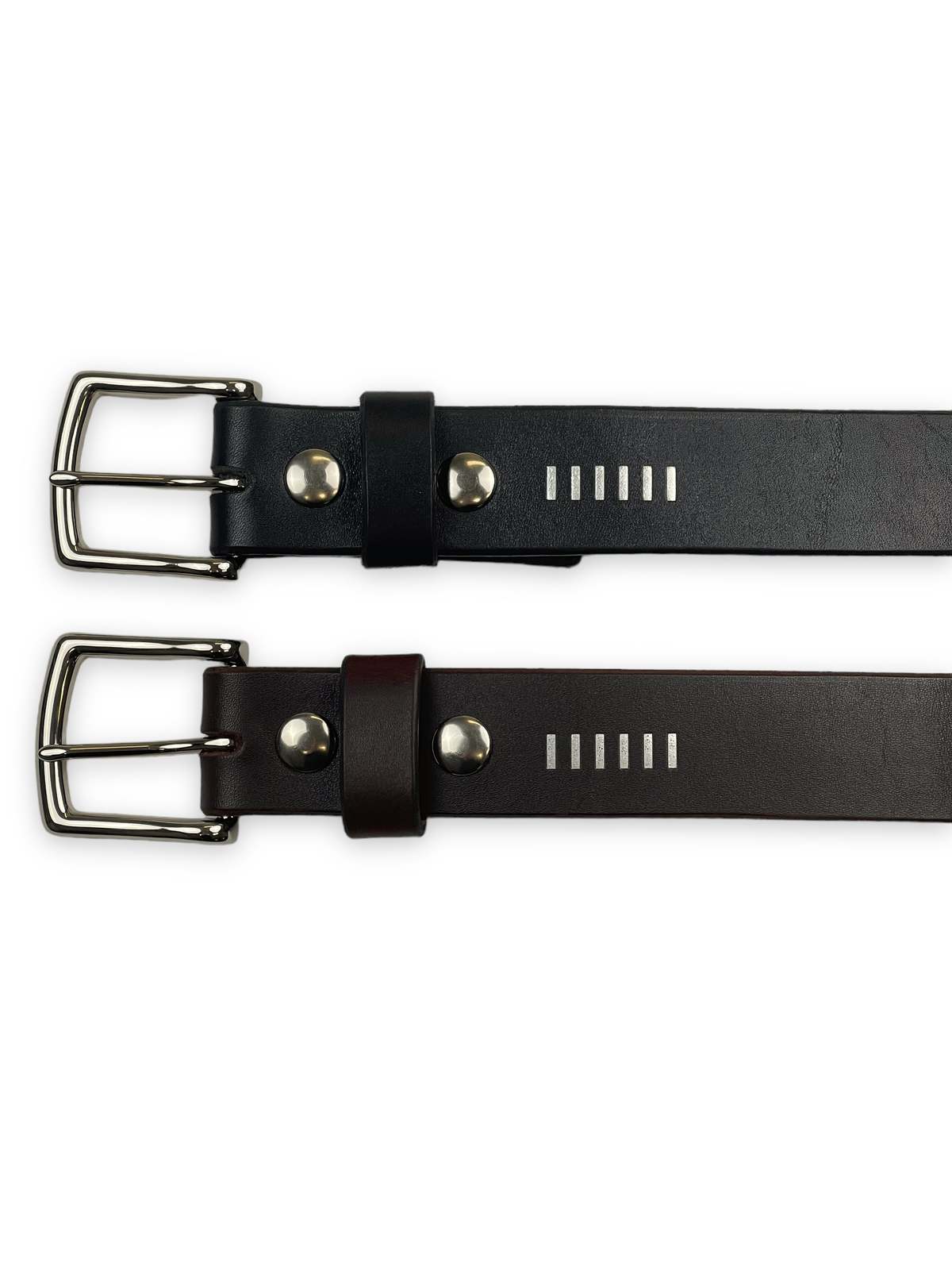 MACHUS Private Label CLASSIC BELT - Black/Cognac | Garmentory