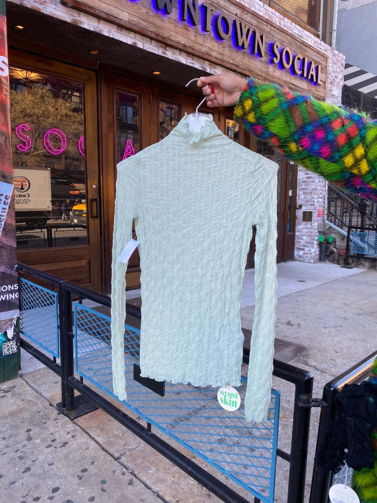 Find Me Now Ross Mesh Top - Dew | Garmentory