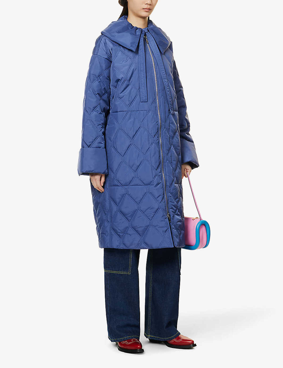 Ganni Recycled Ripstop Coat | Garmentory