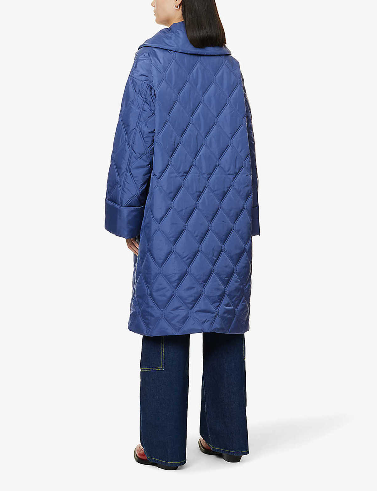 Ganni Recycled Ripstop Coat | Garmentory