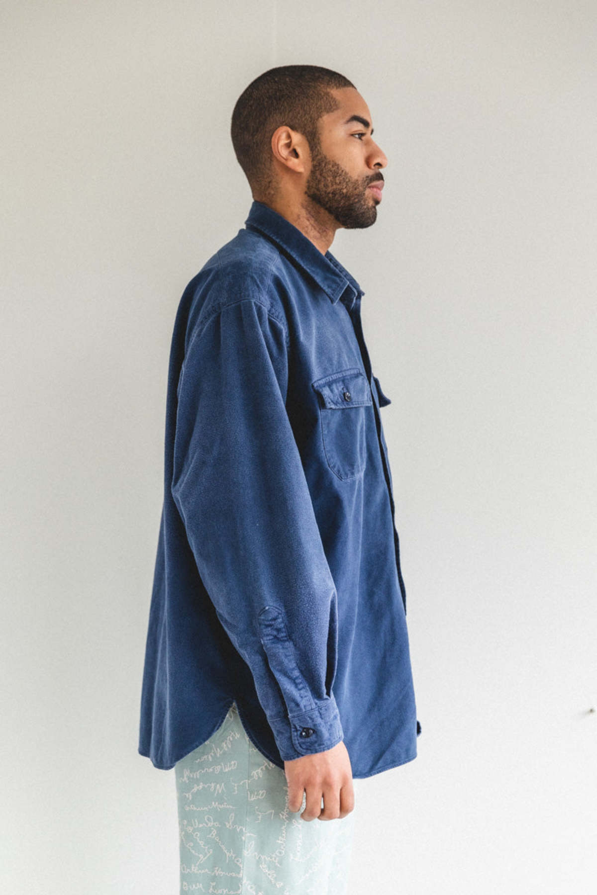 VINTAGE WORK SHIRT - Blue | Garmentory