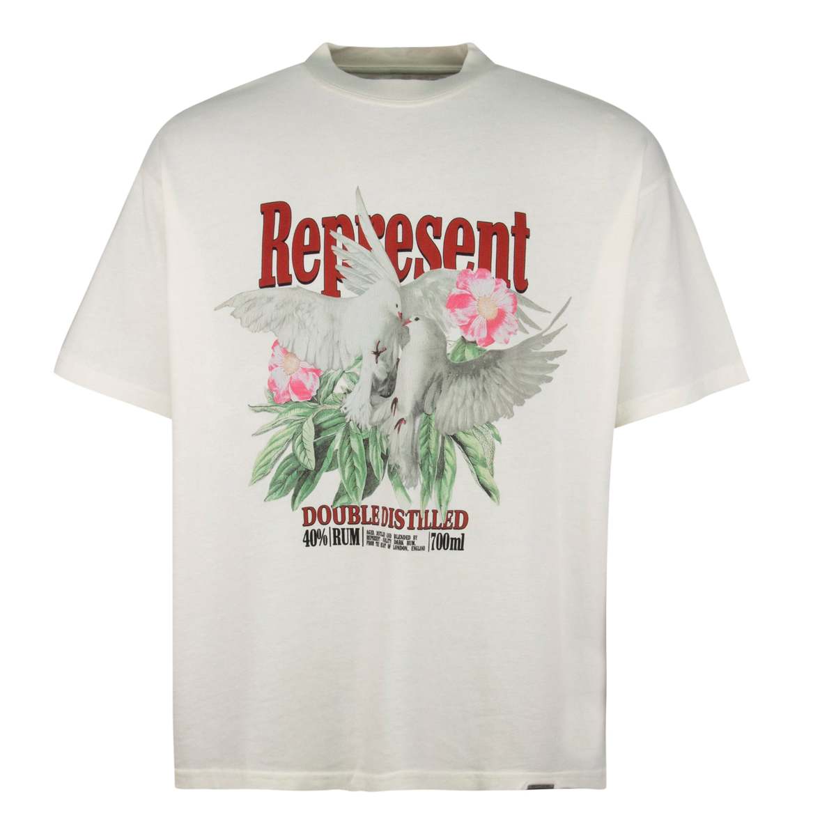 Represent Double Distilled Tee - White | Garmentory