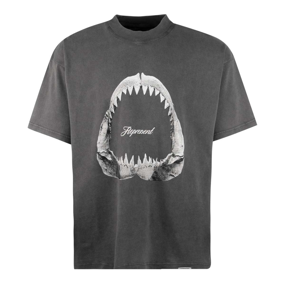 Represent Shark Jaws Tee - Vintage Grey | Garmentory