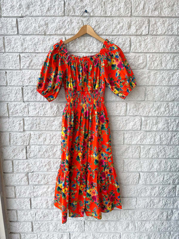 Cara Cara Mimi Dress - Cherry Bouquet | Garmentory