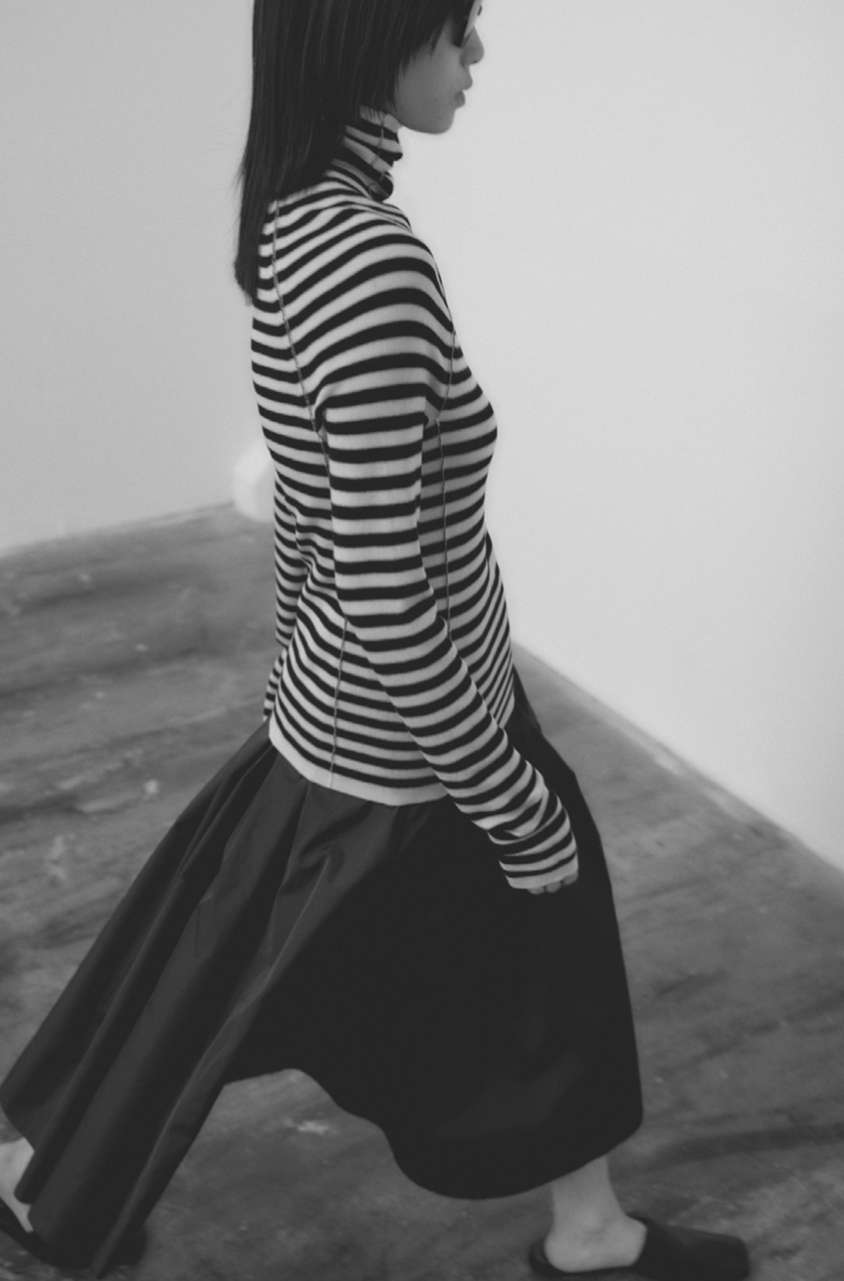 House Of Dagmar A Lined Midi Skirt Black Garmentory