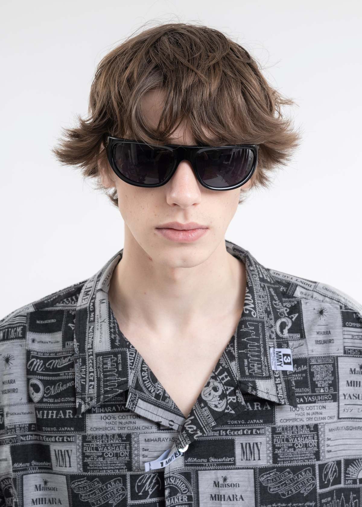 Mihara Yasuhiro SUN GLASSES - Black | Garmentory