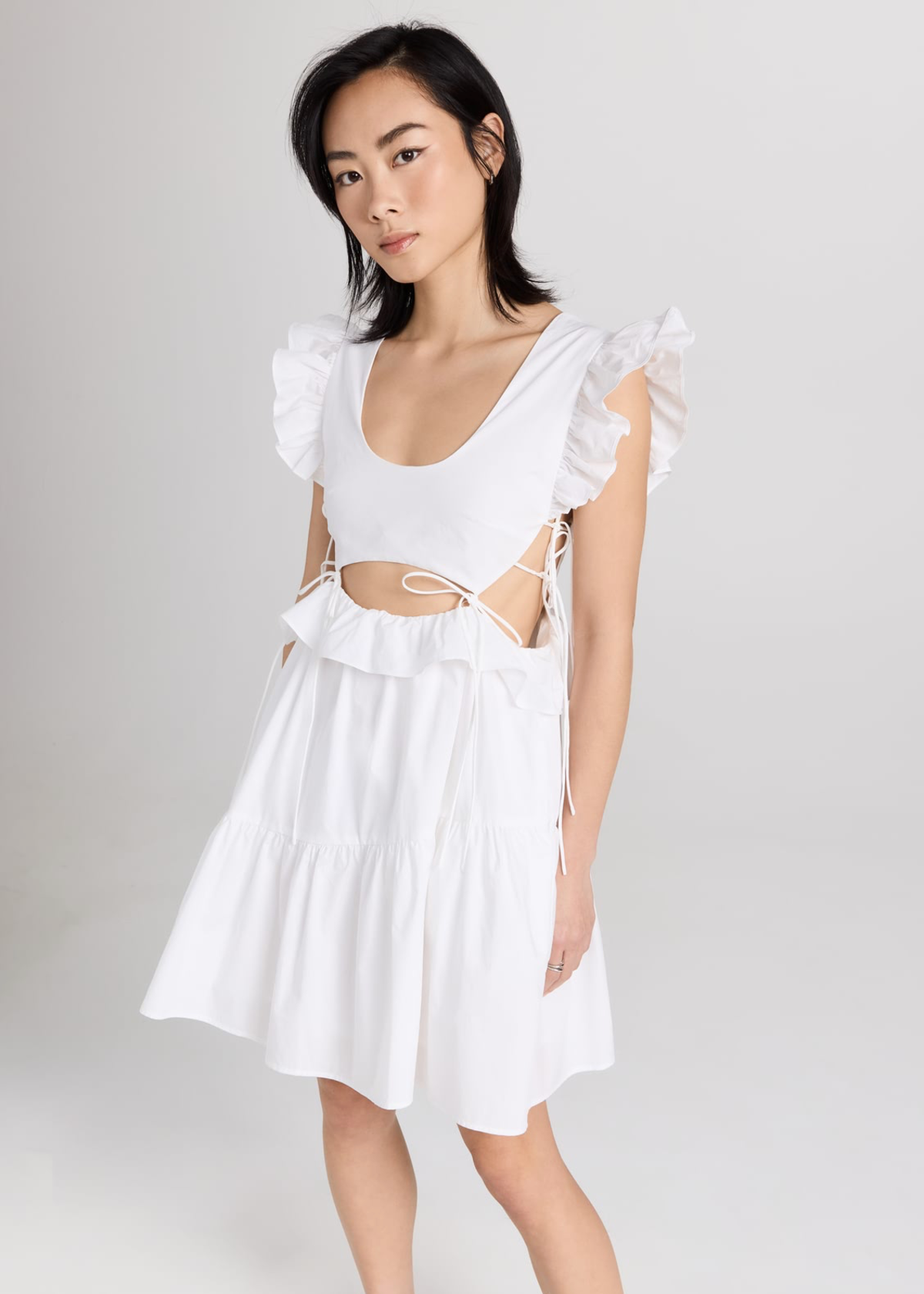 Allina Liu Degas Dress - Milk | Garmentory