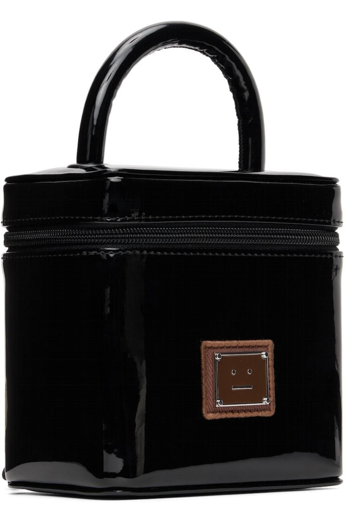 Acne Studios Plaque Pouch - Black | Garmentory