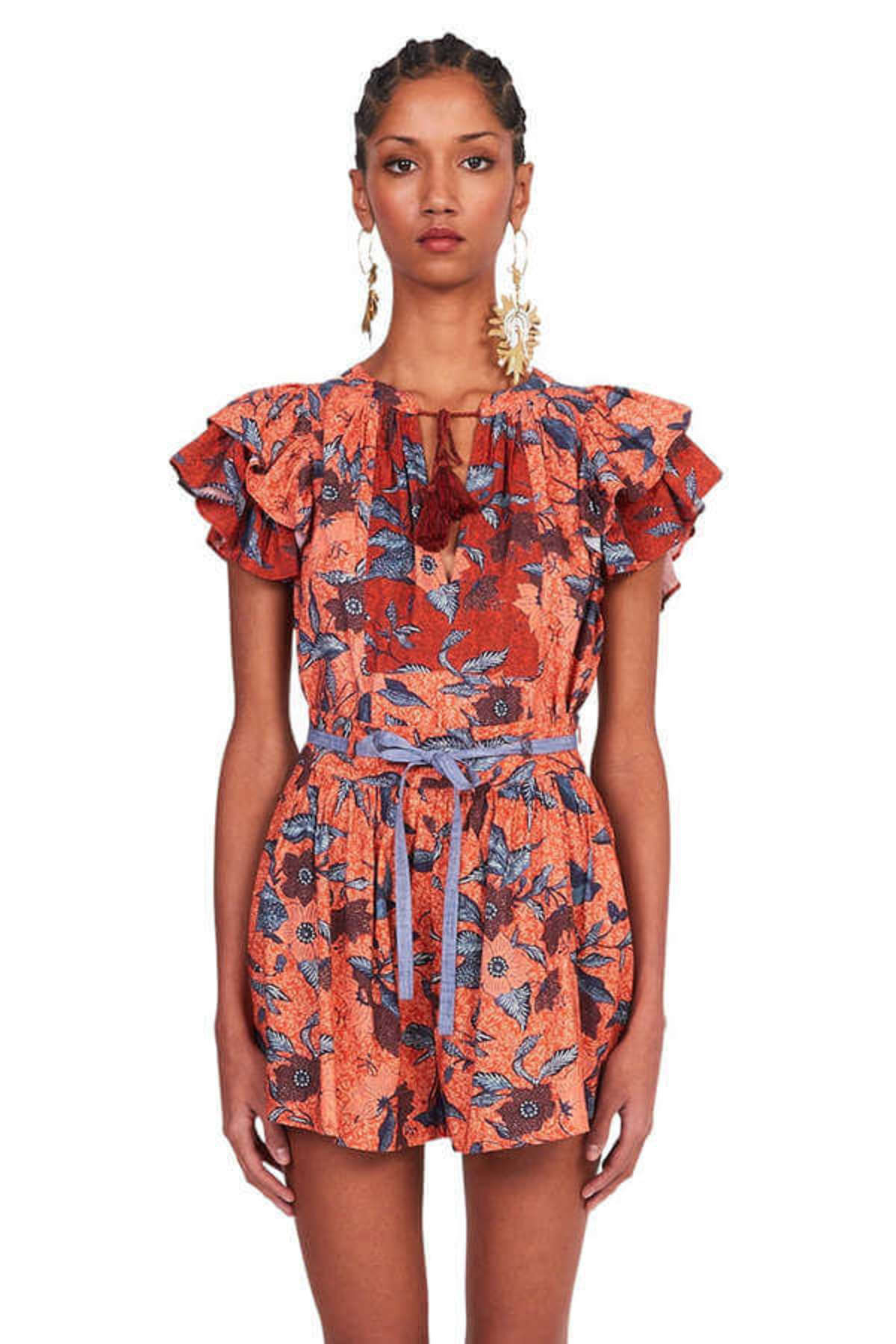 Ulla Johnson Jules Top - Carmine | Garmentory