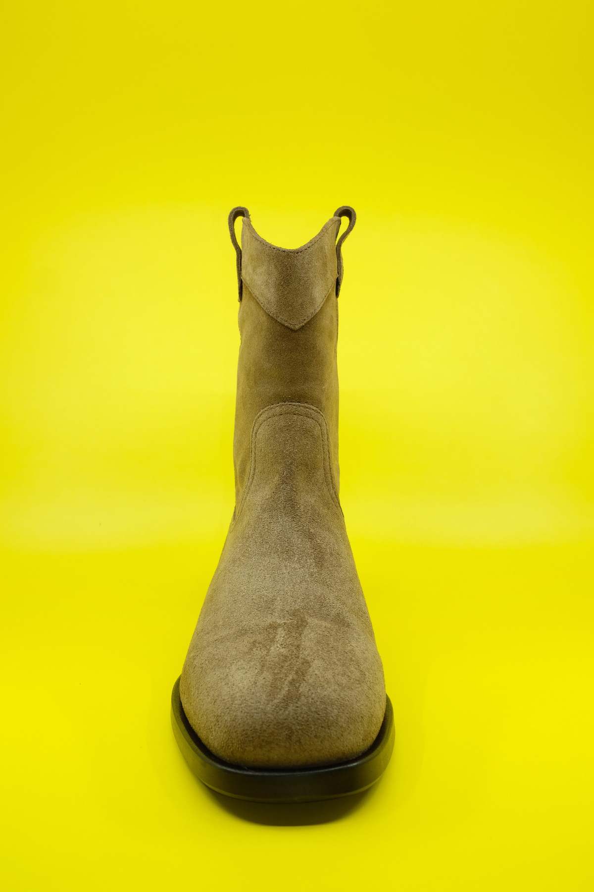 Lemaire Otter Leather Western Boots - Brown | Garmentory