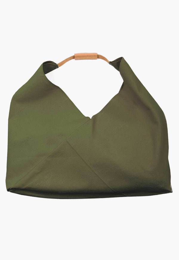 New Market Goods Hunter Johla Market Bag - Hunter Green | Garmentory