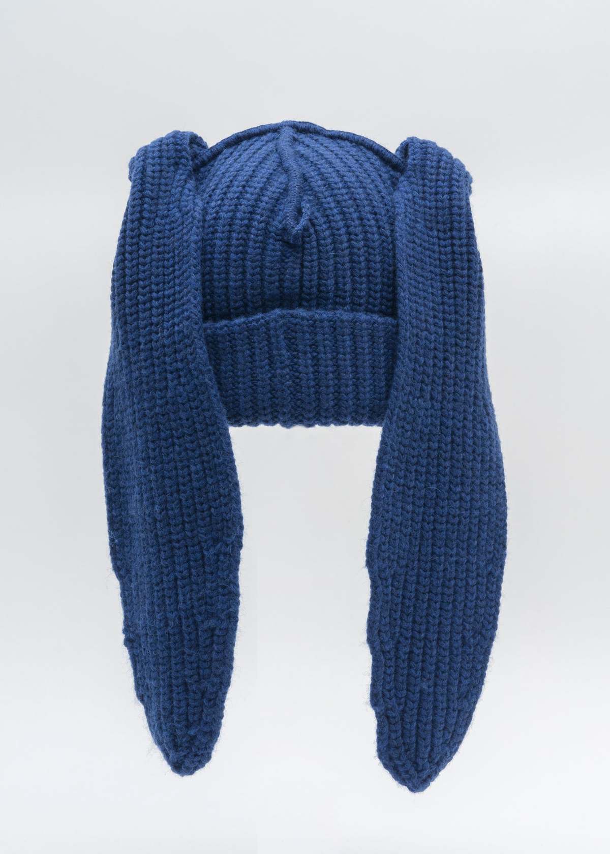 Charles Jeffrey CHUNKY RABBIT BEANIE - NAVY | Garmentory