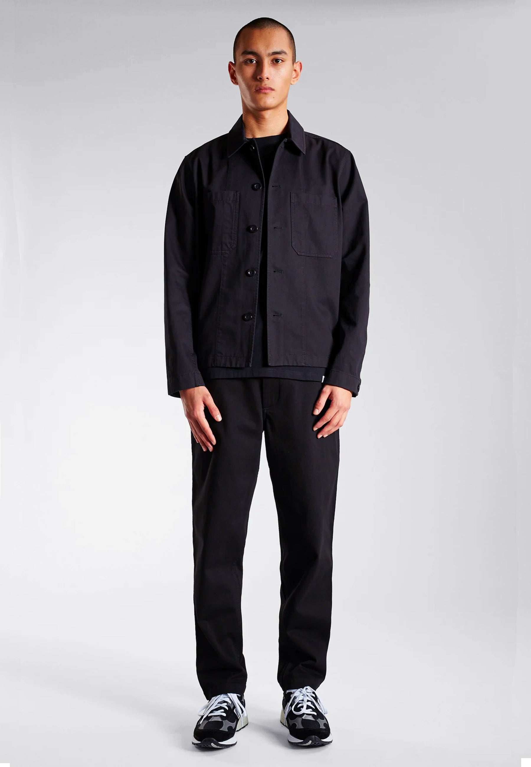 Norse Projects Tyge Broken Twill Shirt - Black | Garmentory